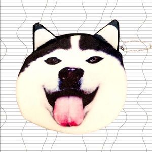 Bags | Husky Dog Coin Purse | Poshmark